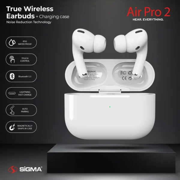 Sigma Air Pro 2 Wireless Earbuds